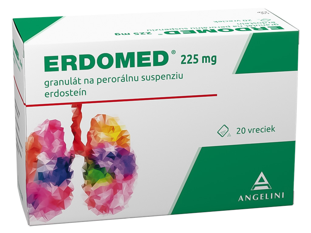 ERDOMED 225 mg | 20 vreciek | Lekáreň ADONAI – online lekáreň