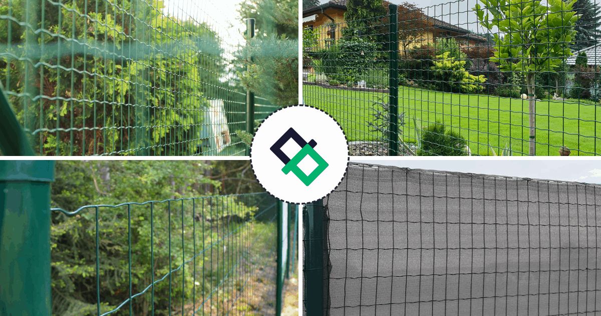 Svařované pletivo → poplastované, na plot | Pletiva Dobrý