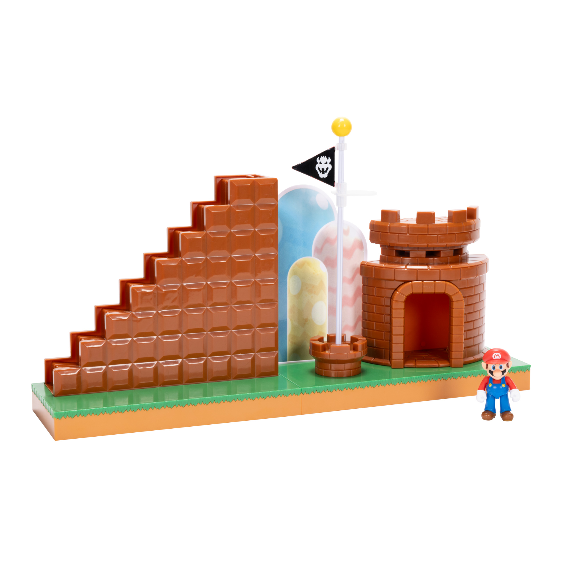 Super Mario Level End Playset - Nappy