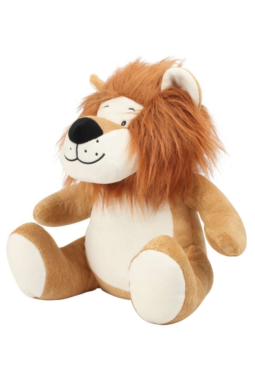 Plyšový lev s úložným prostorem Lion - LevnýTextil.cz