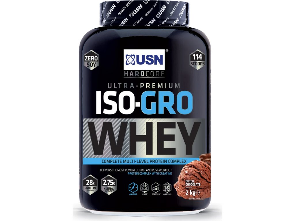 USN Iso-Gro Whey Protein 2000 g - Levram Fit