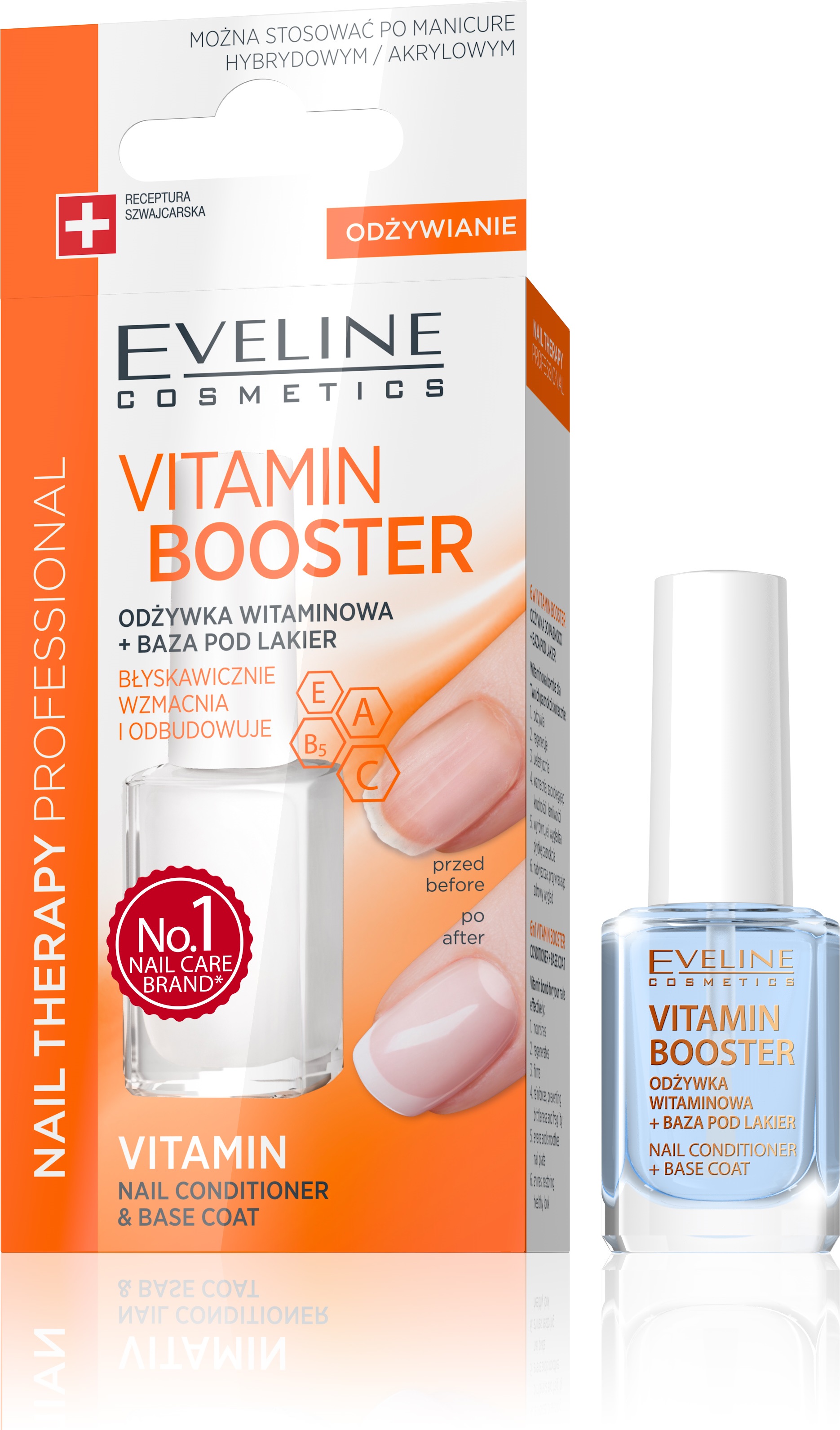 Eveline Cosmetics Nail Therapy Vitamin Booster 6in1 - Lilité