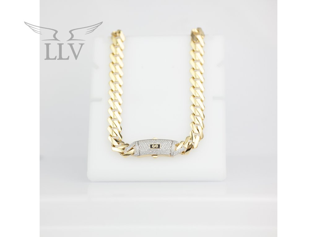 Zlatý unisex řetízek Pancer LLV31-GCH061 - Lillian Vassago s.r.o.