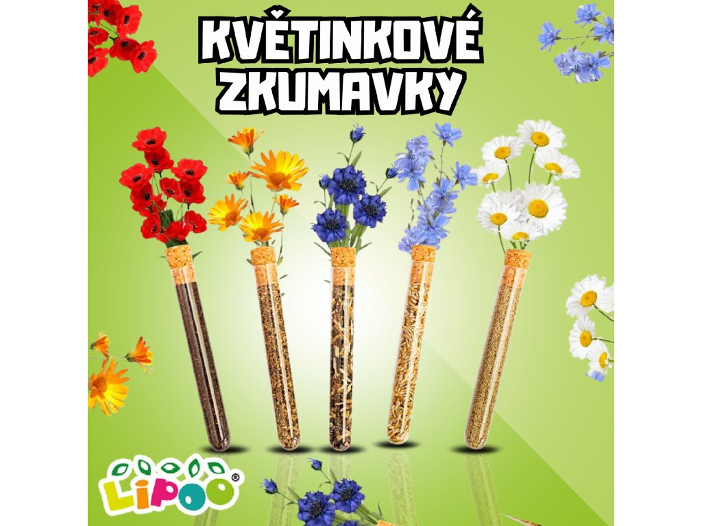 KVĚTINKOVÉ ZKUMAVKY | Lipoo.cz