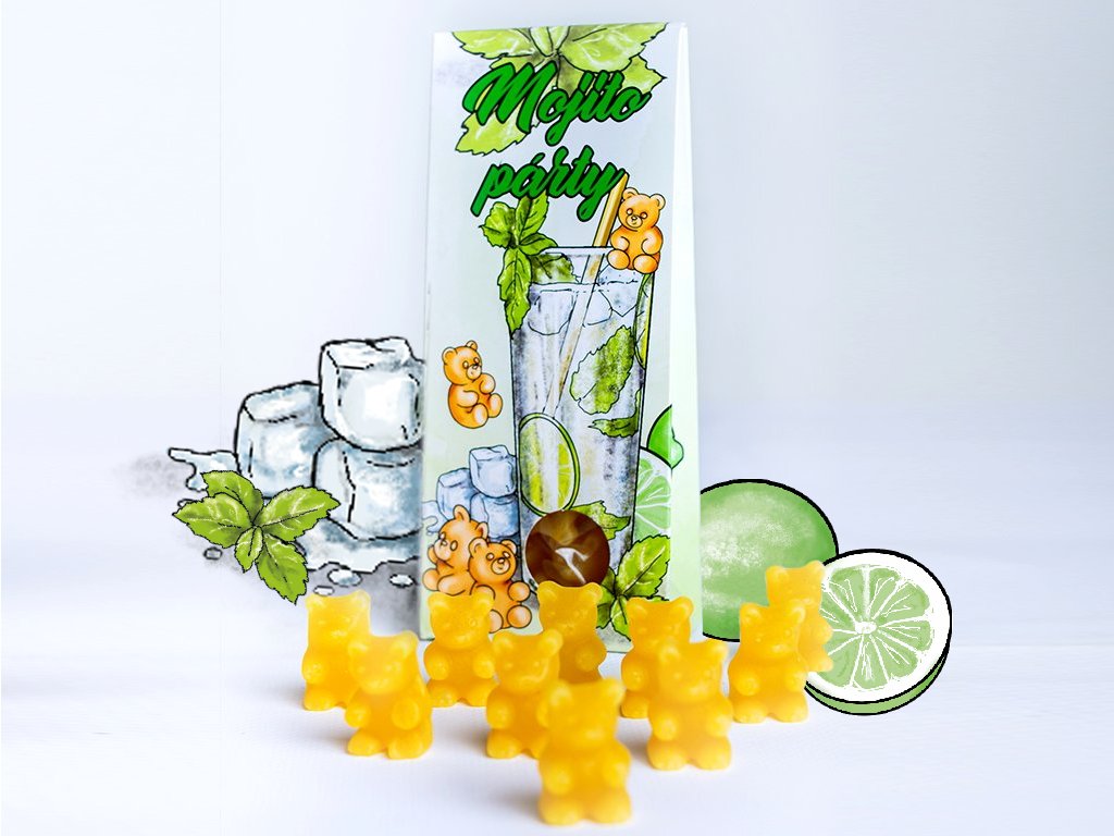 ČAJOVÍ MEDVÍDCI MOJITO - LIPOO