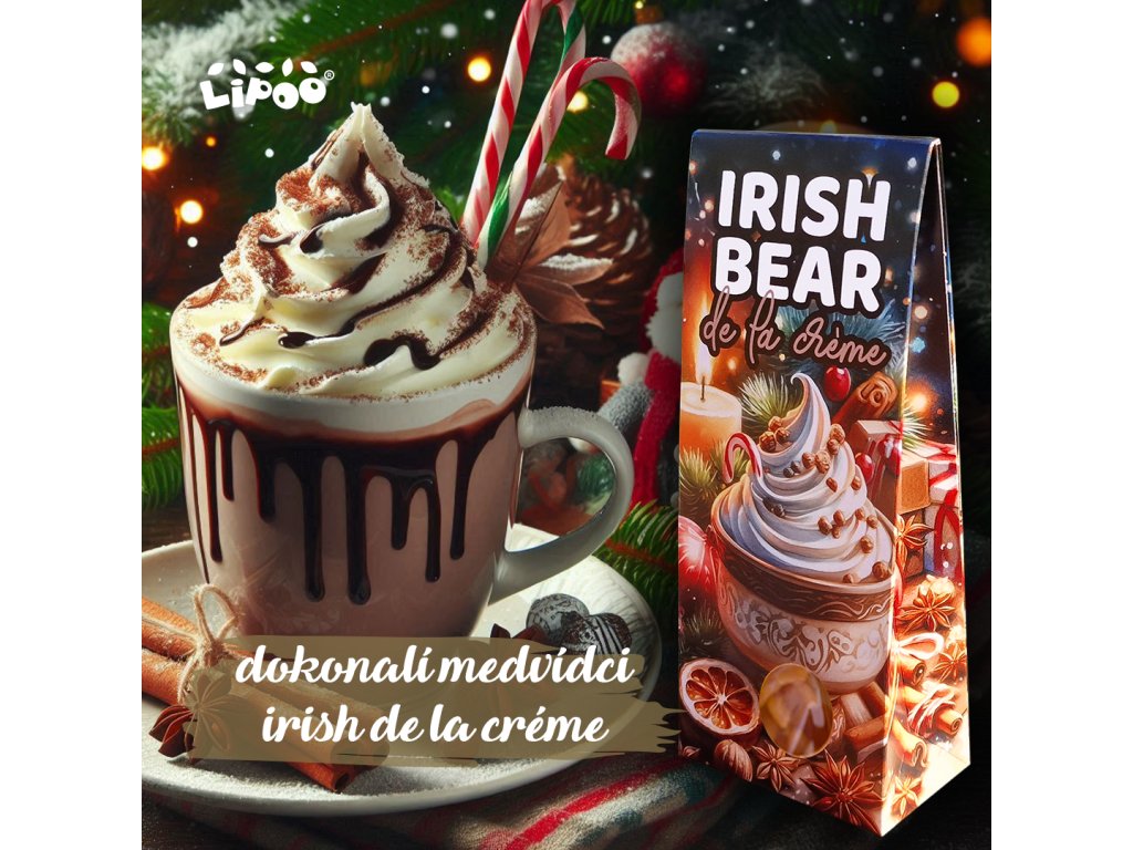 ČAJOVÍ MEDVÍDCI IRISH BEAR DE LA CREME - LIPOO