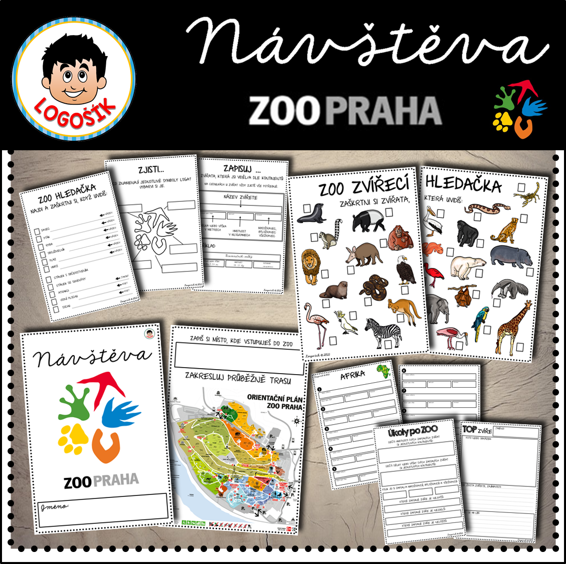 Návštěva ZOO Praha - LOGOŠÍK