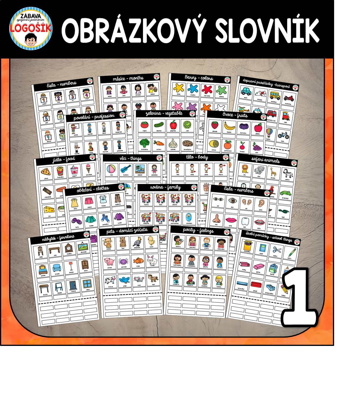 OBRÁZKOVÝ SLOVNÍK 1 - LOGOŠÍK