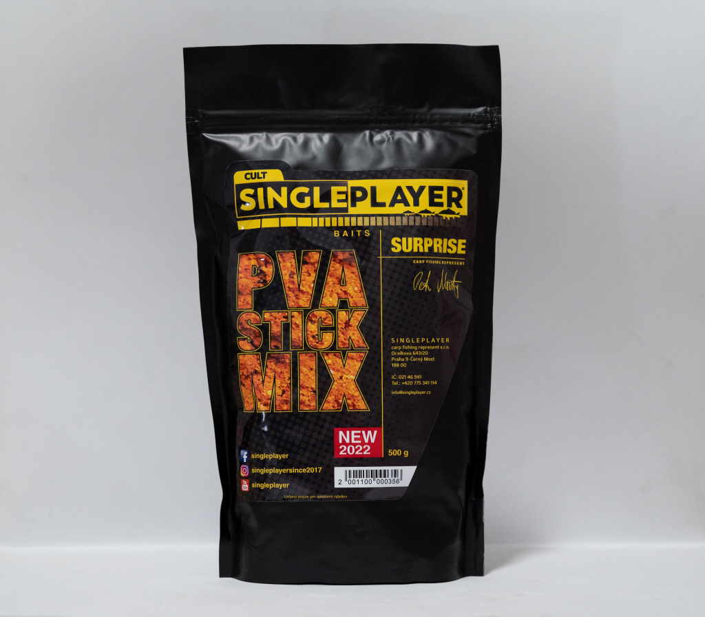 SINGLEPLAYER PVA STICK mix Surprise 500g - Lomyra.cz