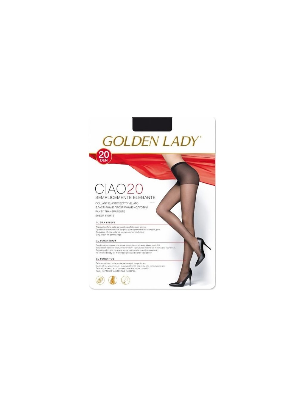 Silonky Golden Lady Ciao 20 den - LondonClub.cz