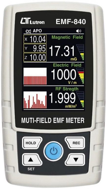 Multi-Field EMF Meter LUTRON EMF-840 - Lutron Instruments