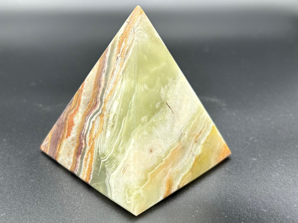 Aragonit pyramida 6,2 x 6,2 cm - TOP kvalita #K524 - leštěná ...