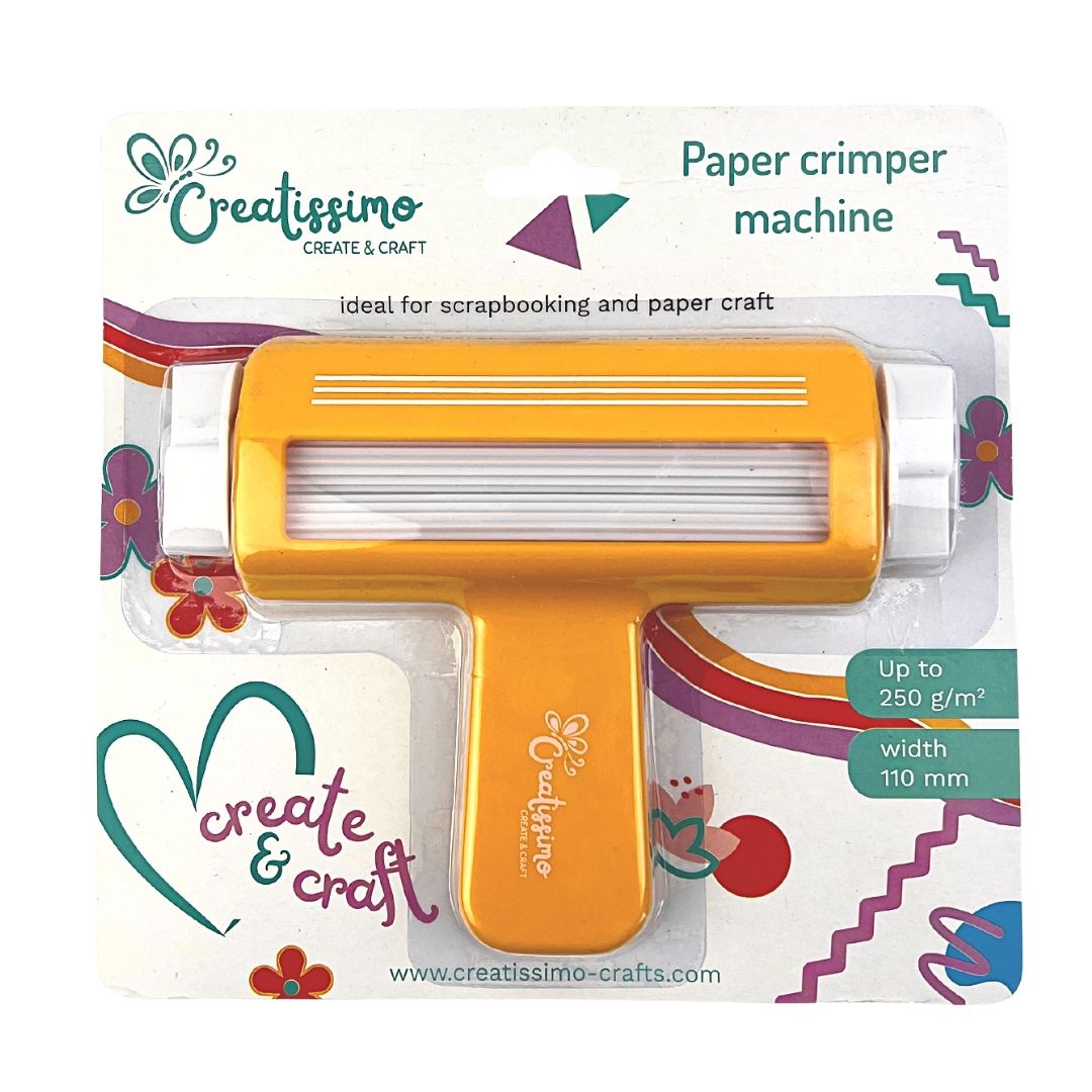 Creatissimo - Paper crimper Machine - Malovaný kamínek