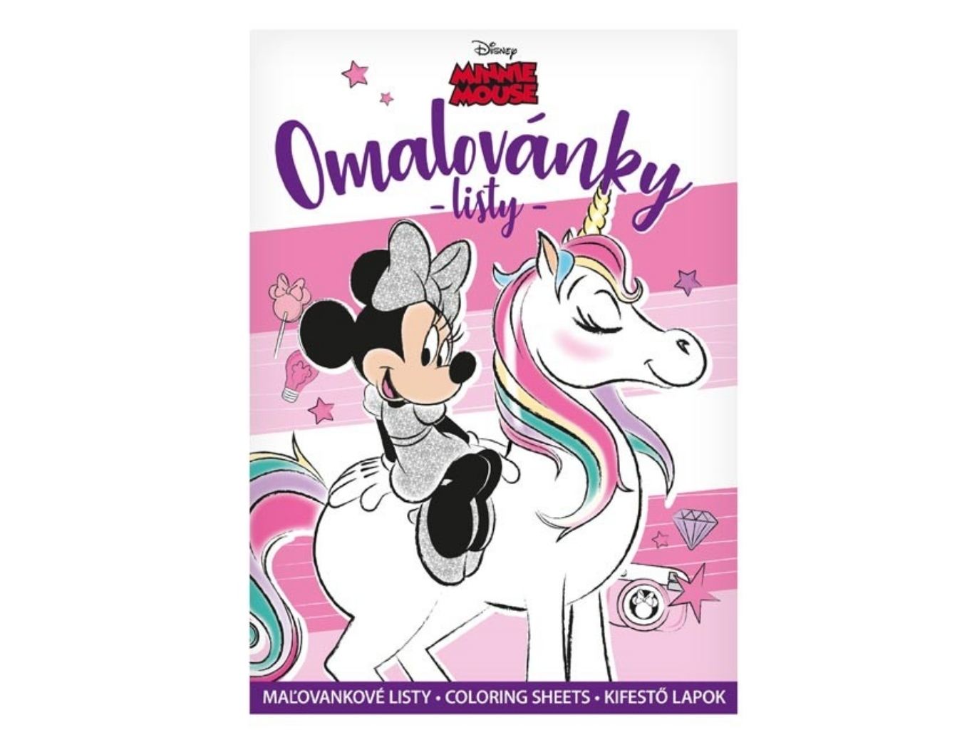 Omalovánky Minnie A4 - Maluješ.cz malování podle čísel