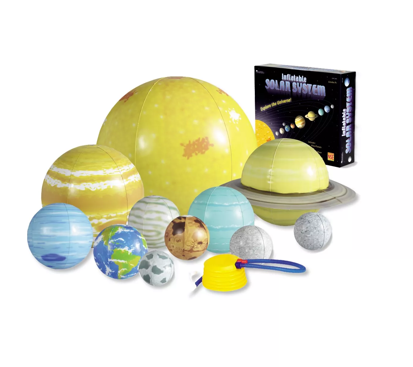 Nafukovacia slnečná sústava - mamido.sk