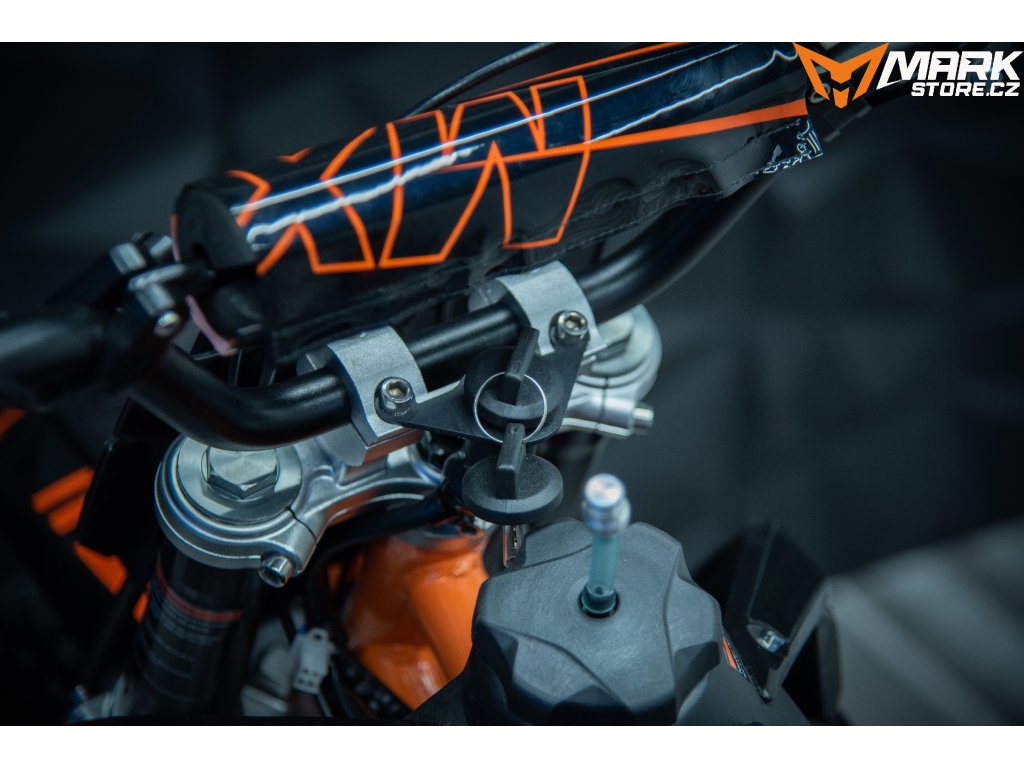 Pitbike Zuumav K3 125cc 17/14 semiautomatic oranžová Model 2024 bez spojková varianta s elektro ...