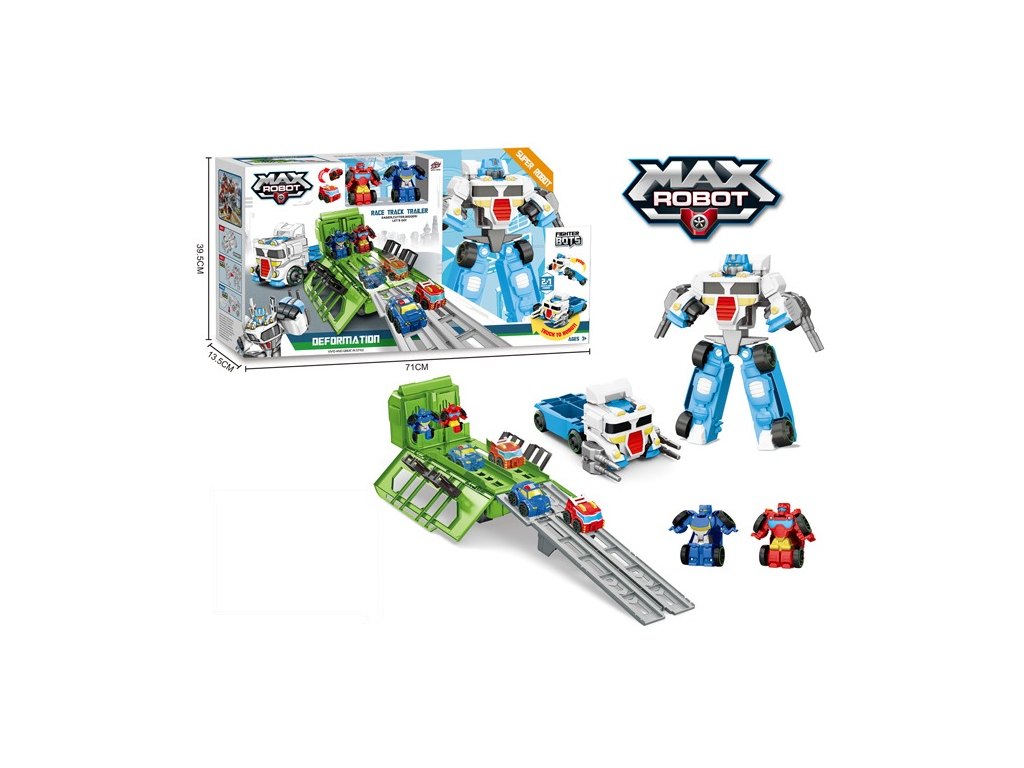 Transformující tahač s autoroboty 60 cm - Martonie