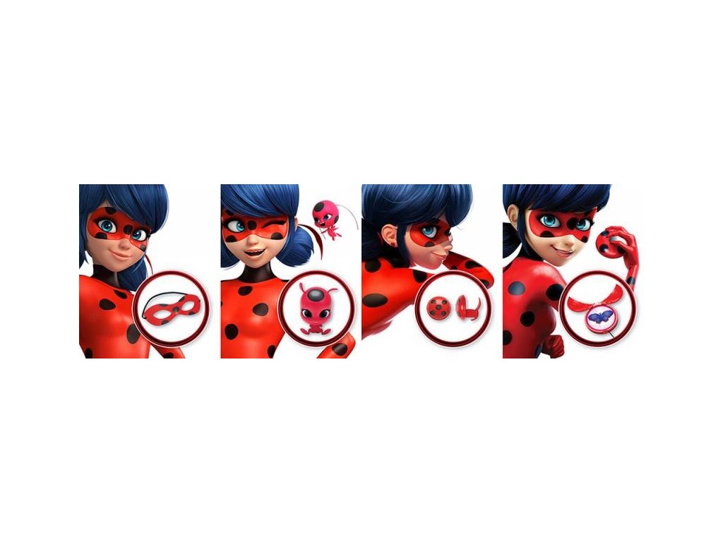 Beruška a Černý kocour - maska Berušky - kostým - Martonie