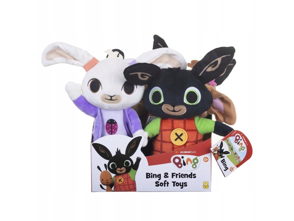 Coco plyšový zajíček z pohádky Bing - Martonie