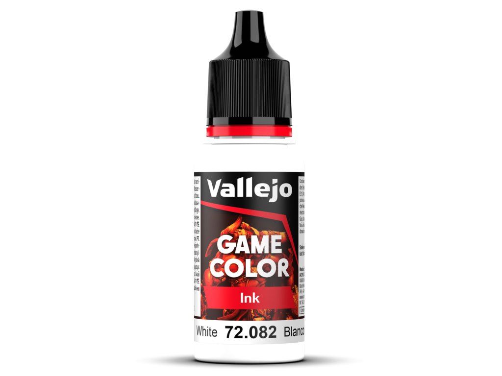 Vallejo Game Color 72082 White (18 ml) - Materialpro3d.cz