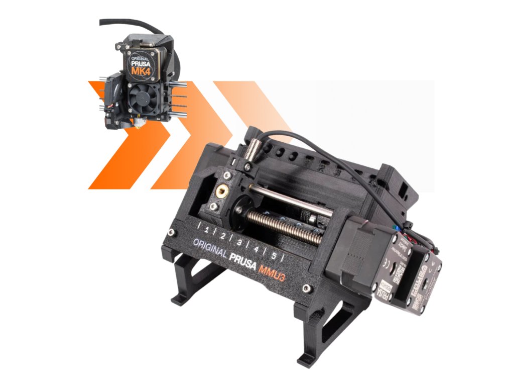 MMU3 pro Prusa MK4 - Materialpro3d.cz