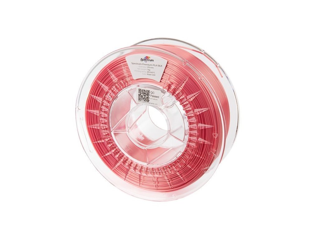 PLA Silk filament růžové zlato Rose Gold 1,75mm Spectrum 1kg ...