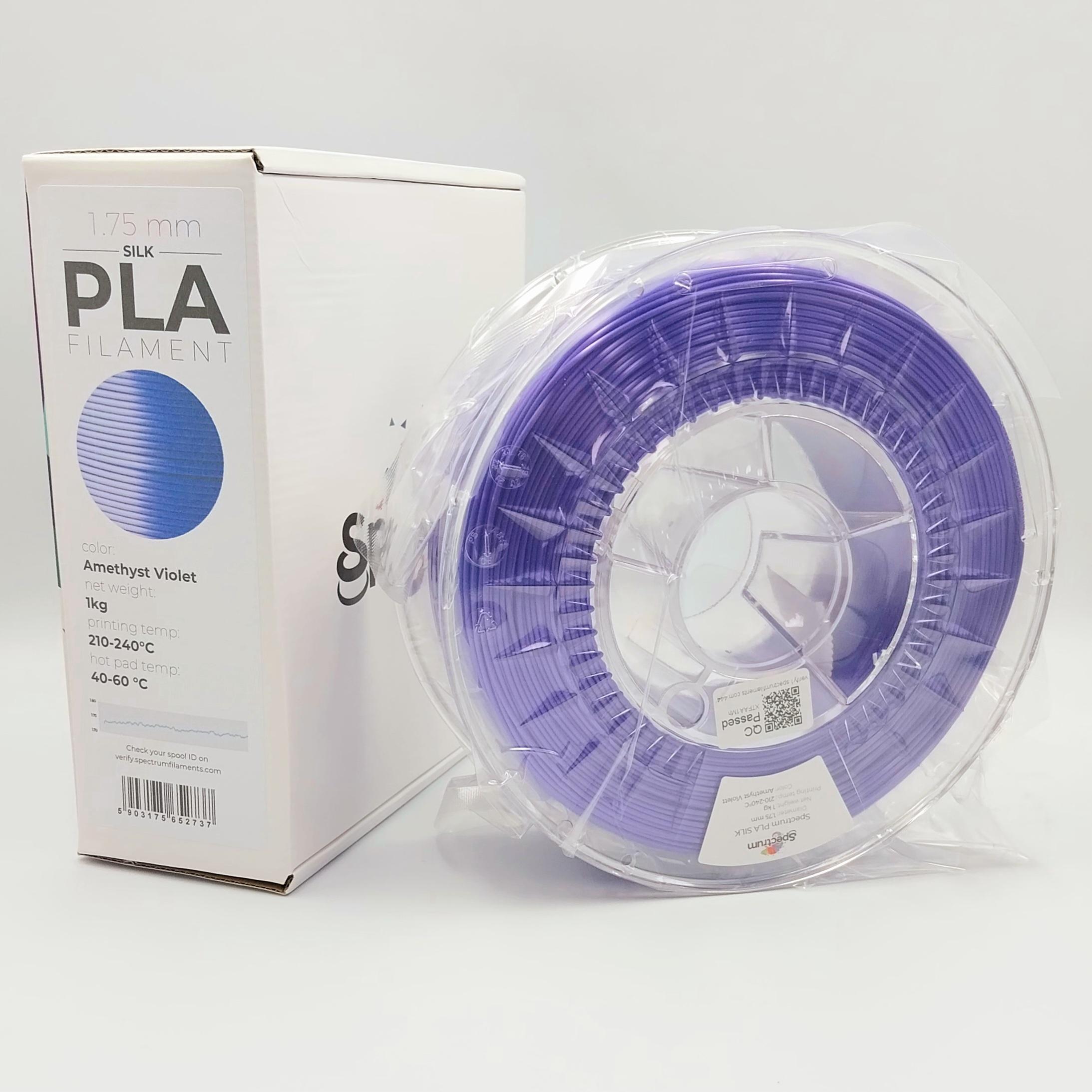 PLA Silk filament AM Violet, 1,75 mm Spectrum 1 kg - Materialpro3d.cz