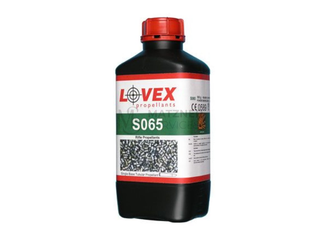 Střelný prach bezdýmný Lovex S065, 0,5kg - Matzner Services s.r.o.