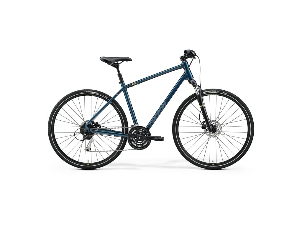 MERIDA CROSSWAY 100 Teal-Blue(Silver-Blue/Lime) L(55) Nevíte kde ...