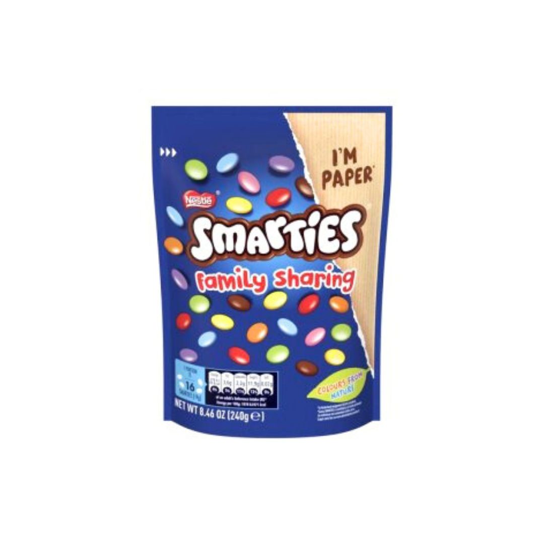 Smarties Family Bag 240g ⇒ 229 Kč, Čokoláda | MEGACUKROVINKY.CZ