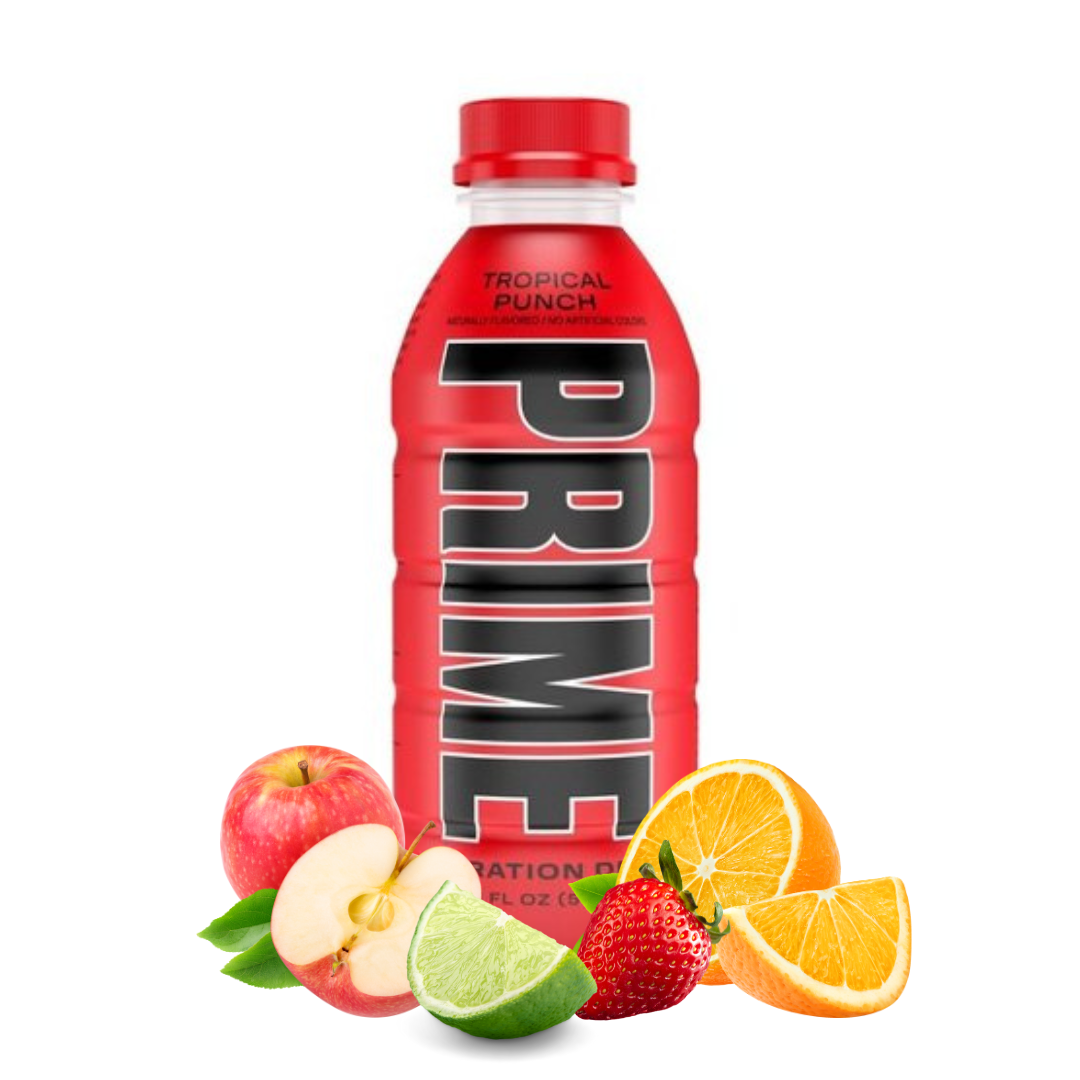 Prime Hydration Tropical Punch 500ml ⇒ 79 Kč, Nápoje | MEGACUKROVINKY.CZ