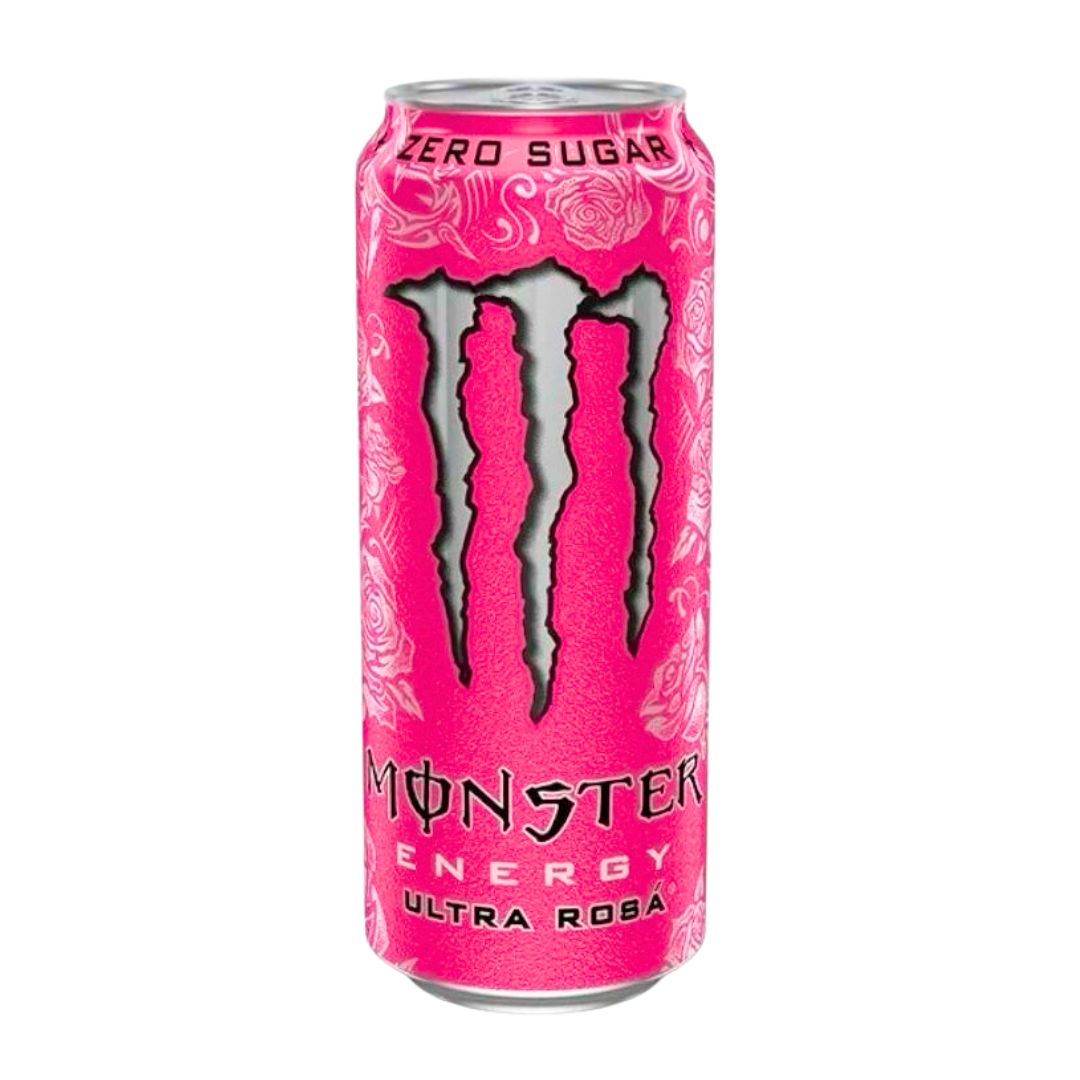 Monster Rosa 0,5 L ⇒ 49 Kč, Energetické nápoje | MEGACUKROVINKY.CZ