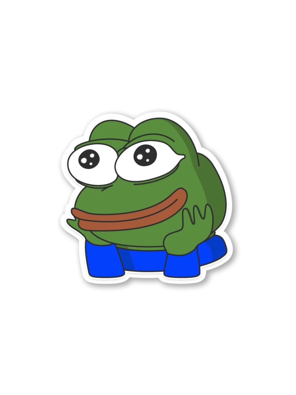 Samolepka Cute Pepe - MemeMerch