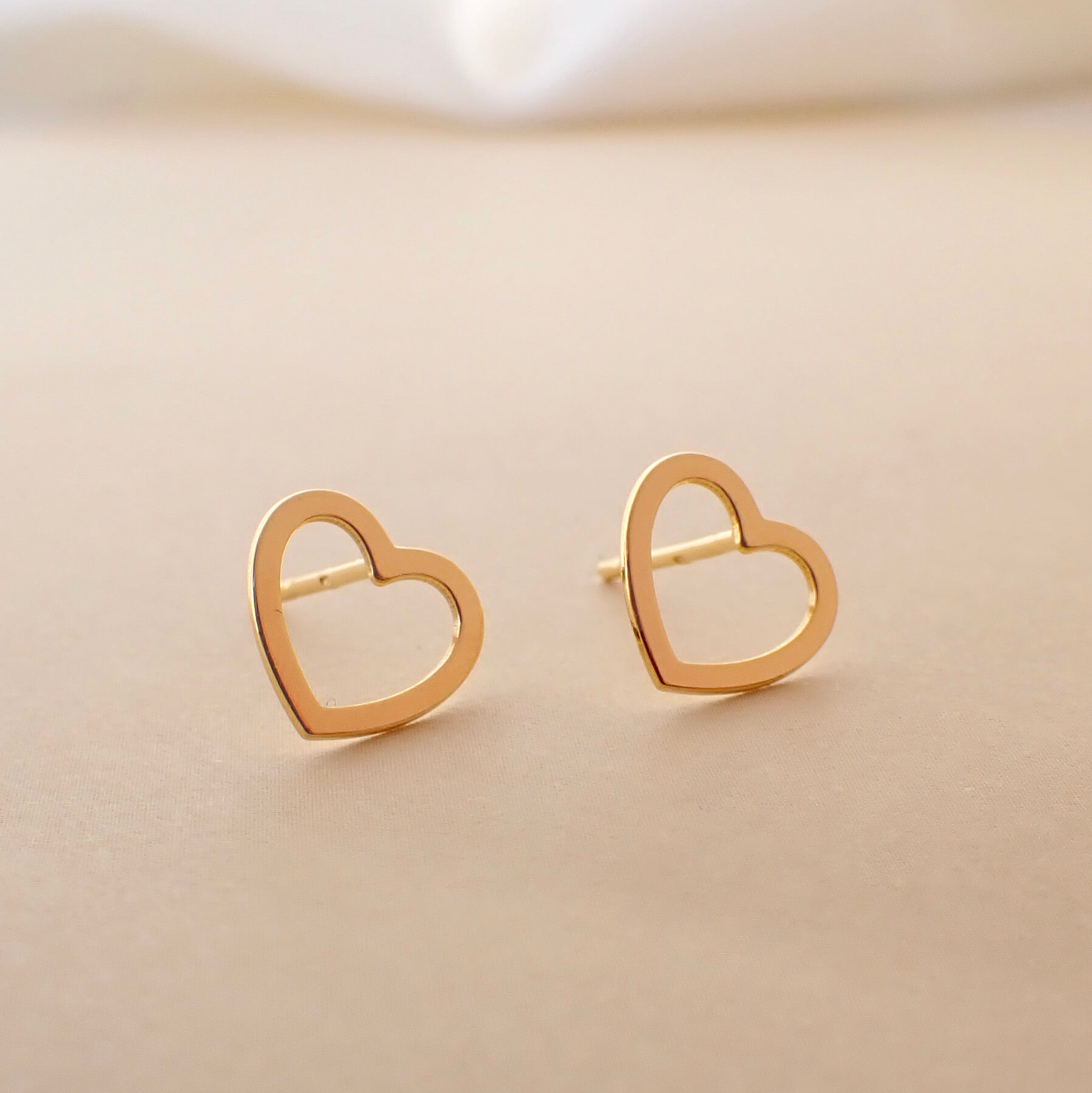 Stříbrné náušnice - SRDÍČKA | MIDORINI