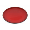 Large plate red 48 cm - Made In Japan Europe