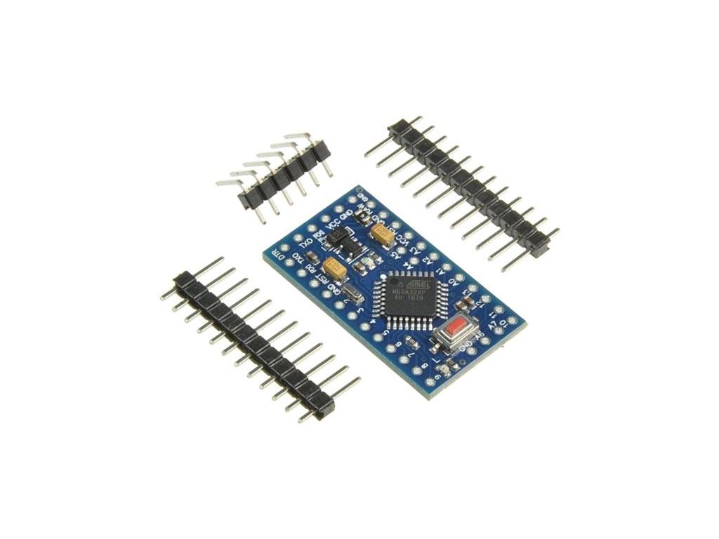 Modul Pro mini 5V 16MHz, Atmega328P, klon Arduino - Mikos.cz Modul Pro mini 5V 16MHz, Atmega328P, klon Arduino - Mikos.cz