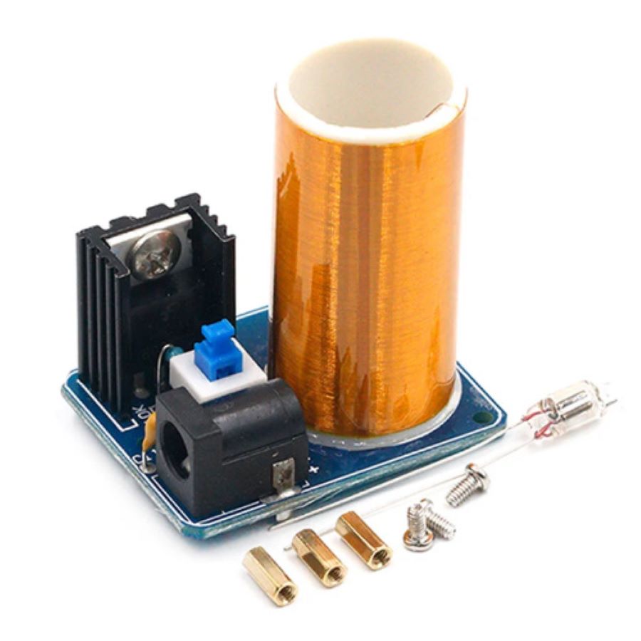 Mini Tesla tekercs készlet / Kit - MikroMester