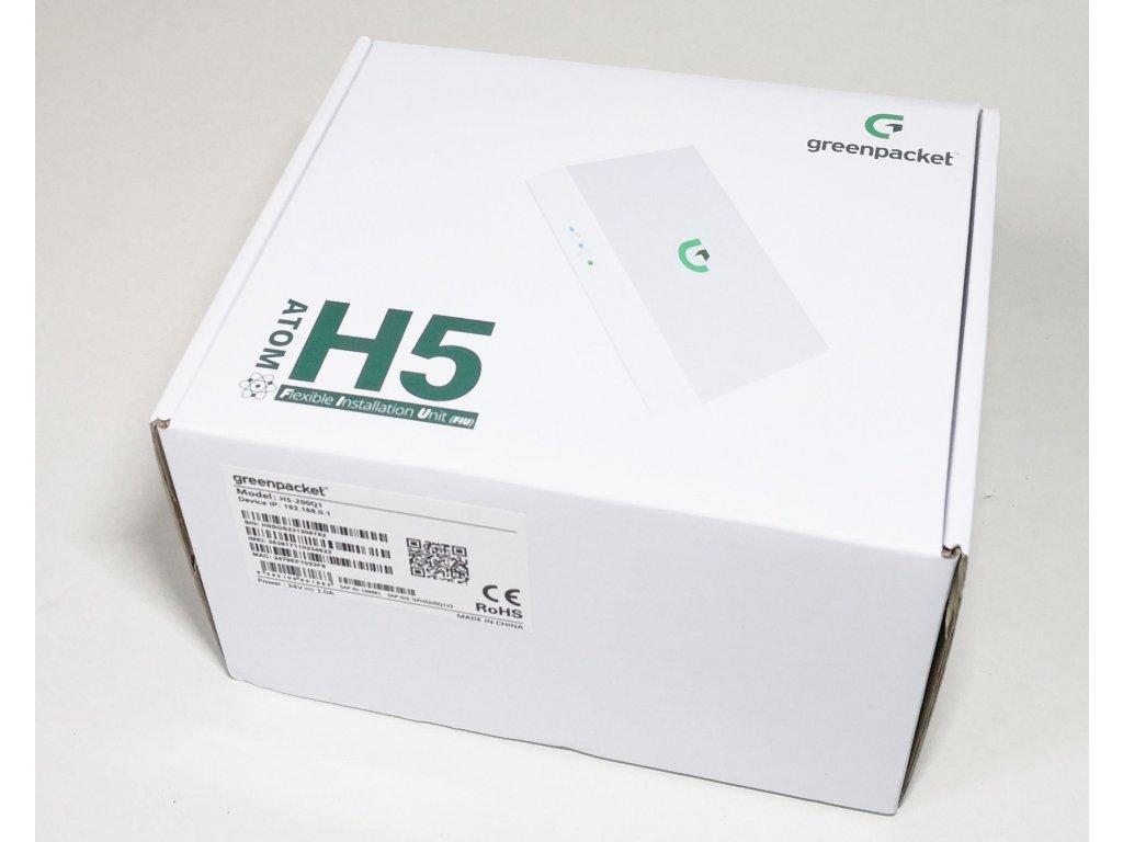 5G Venkovní MODEM GreenPacket 5G CPE Atom H5-200Q1 - www.milevo.cz