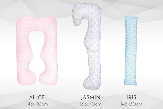 Český těhotenský a kojicí polštář Alice | Milkie.cz