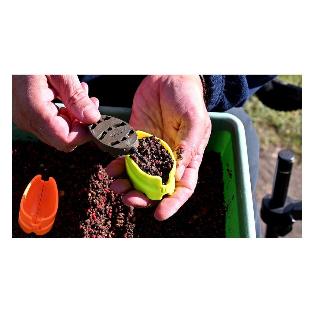 Formička Yellow Shell Method Mould - Milo rybářské potřeby