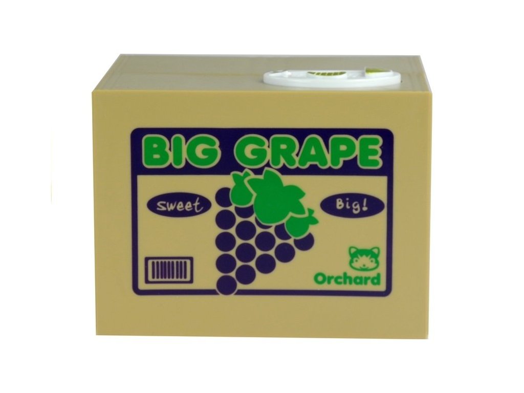 Pokladnička na peníze big grape | Ministerstvohracek.cz