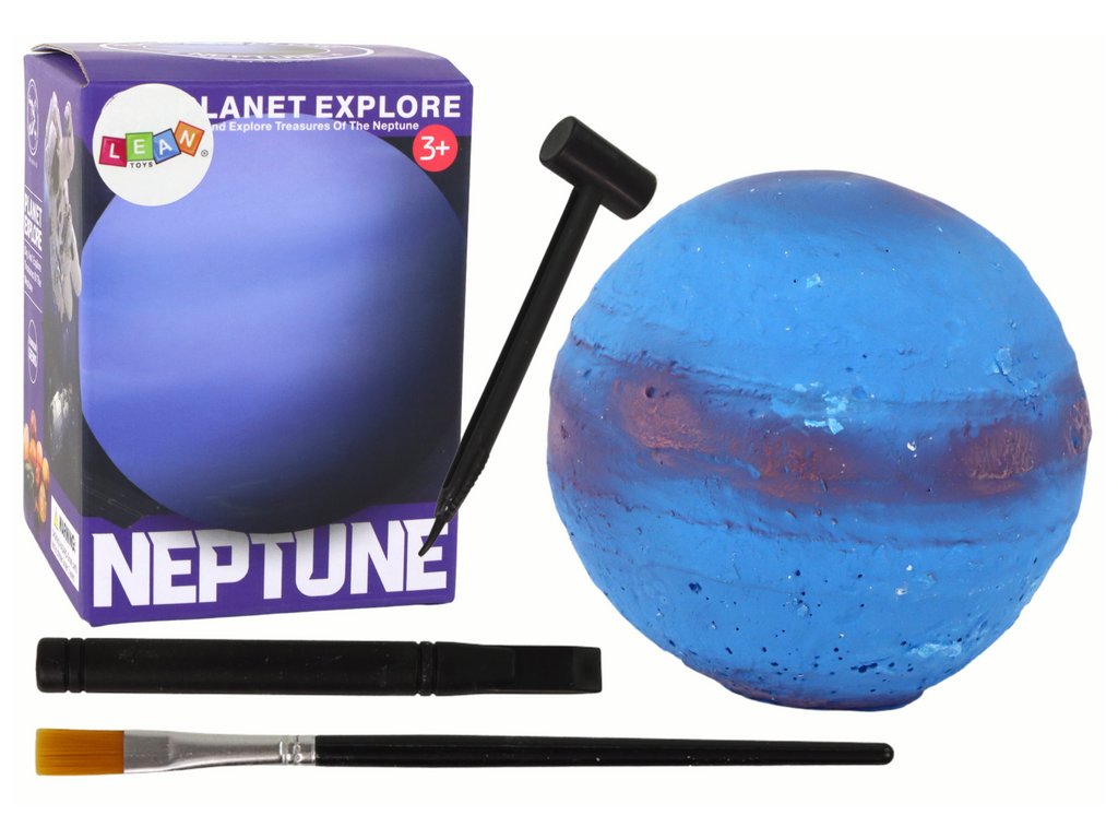 Vzdelávacia sada Malý Archeológ - Vykopávky Drahokamy Planéta Neptún | Ministerstvo Hračiek
