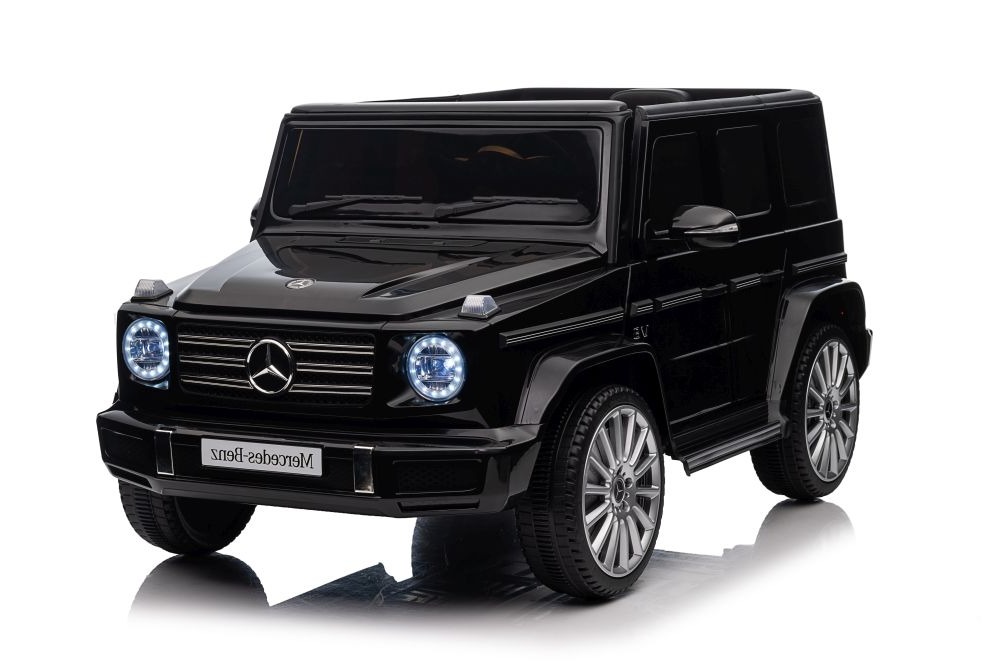 Detské elektrické autíčko Mercedes G500 4x4 čierne | Ministerstvo Hračiek