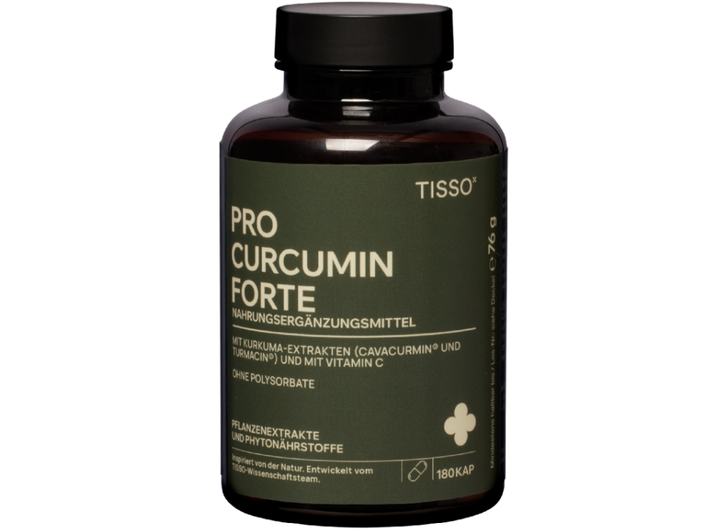 Turmeric in the nutritional supplement Pro Curcumin Forte