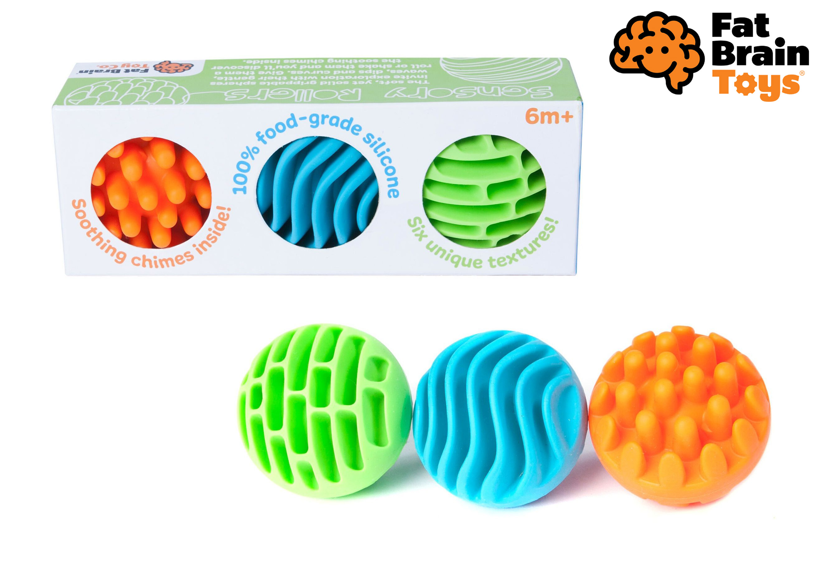 Fat Brain Hmatové míčky Sensory Rollers jen za 373 Kč | Vyberte si PRO ...