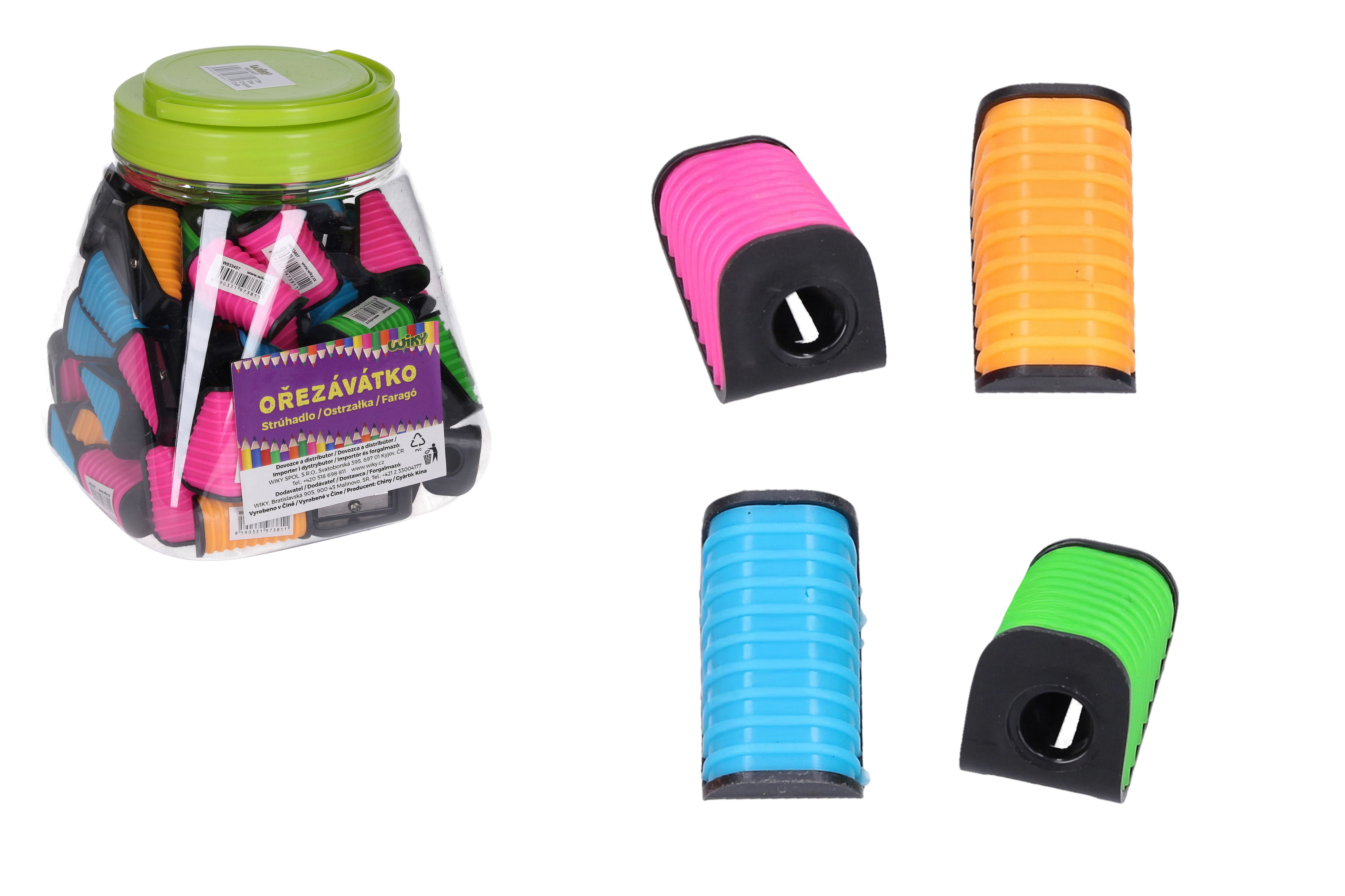Ořezávátko na jednu tužku mix barev jen za 21 Kč | Vyberte si ...