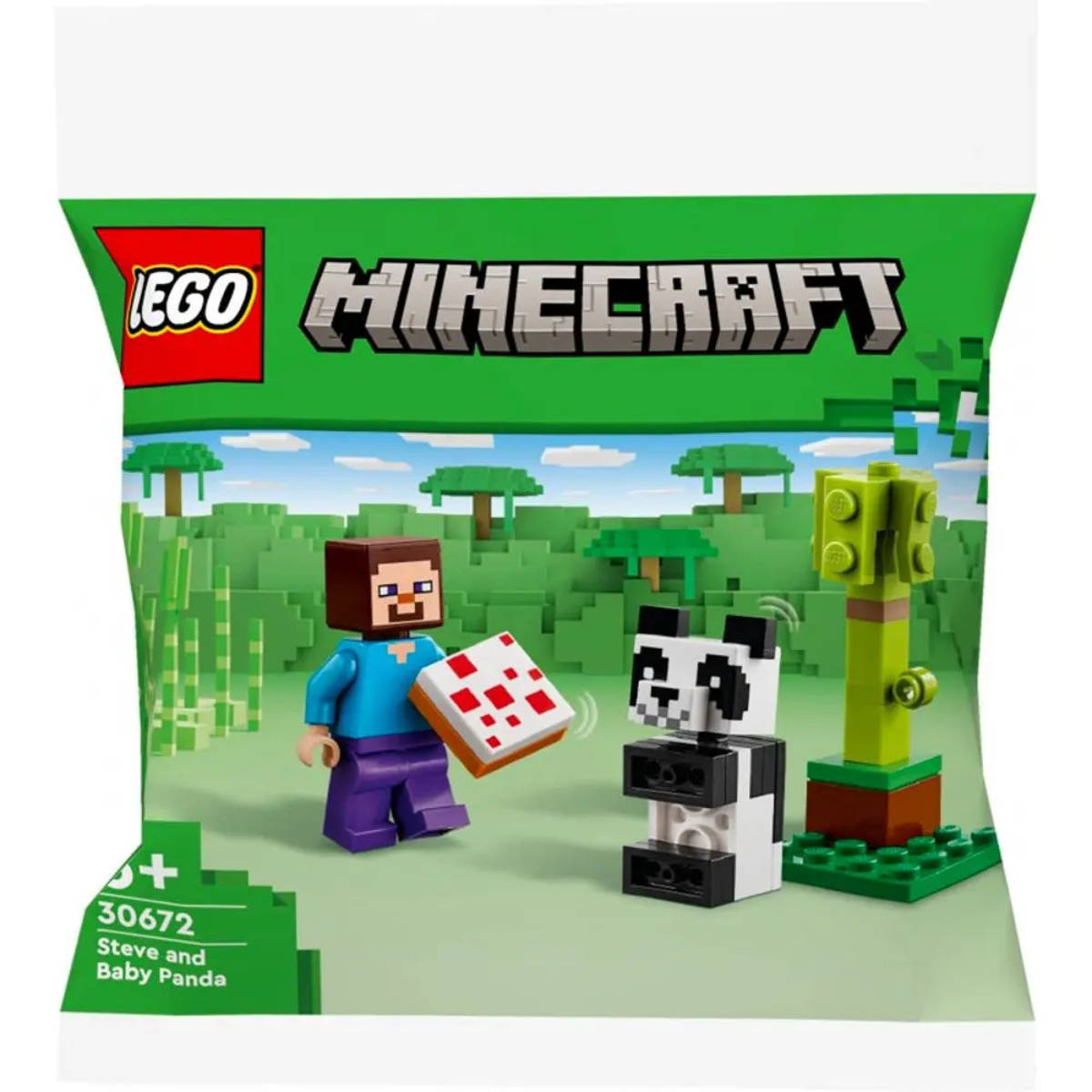 LEGO MINECRAFT Steve s pandou jen za 145 Kč | Vyberte si STAVEBNICE ...