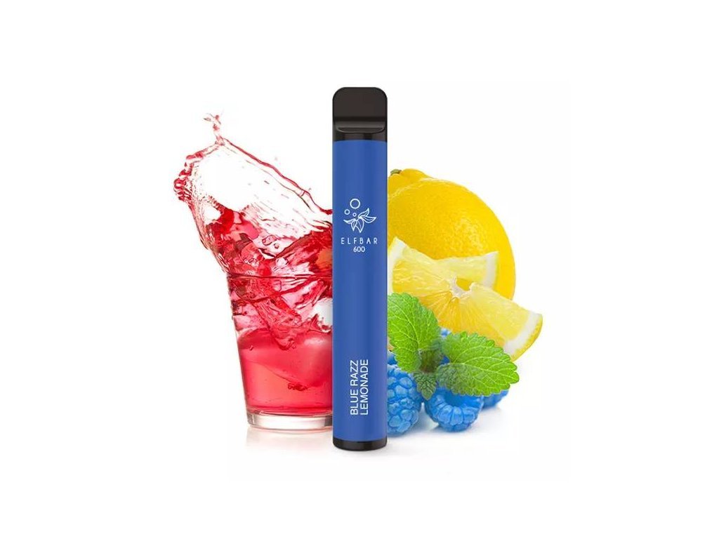 ᐉ Koupit Elf Bar 600 Jednorázová E Cigareta Blue Razz Lemonade