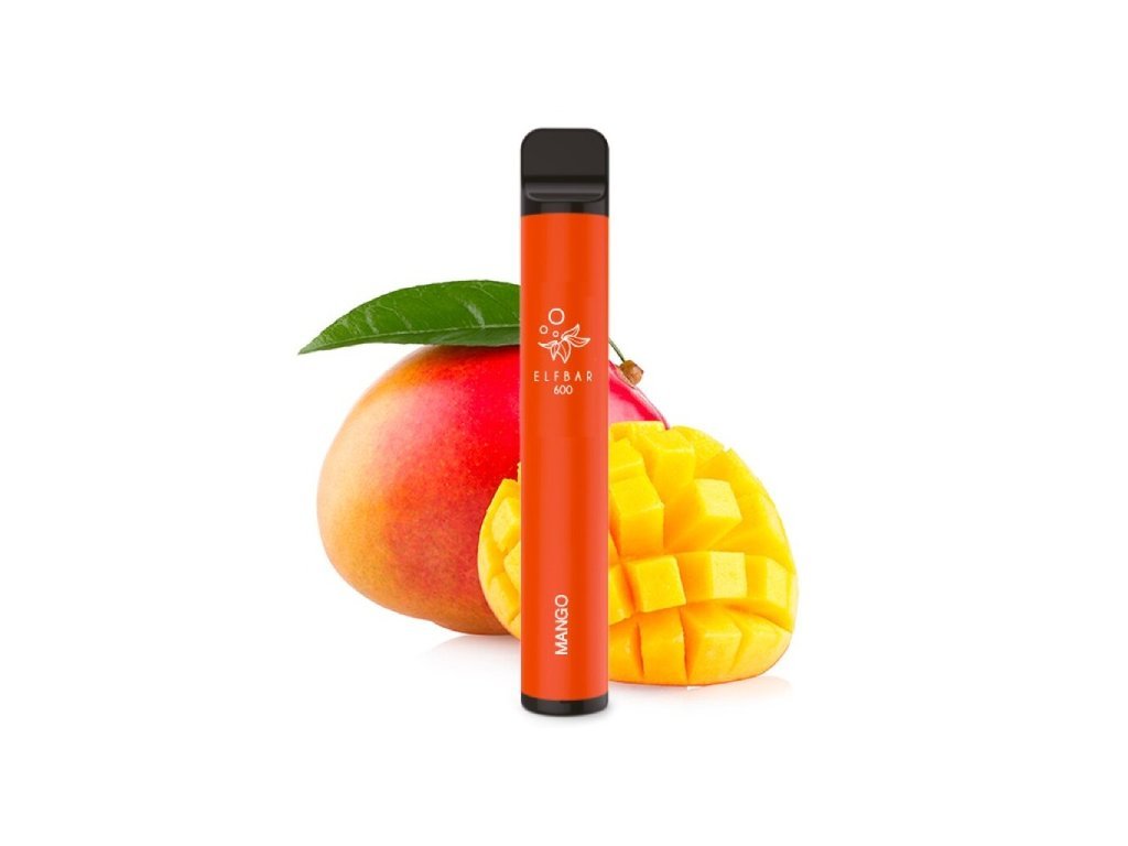 ᐉ Koupit Elf Bar 600 Jednorázová E Cigareta Mango Nejlepší Cena Pro