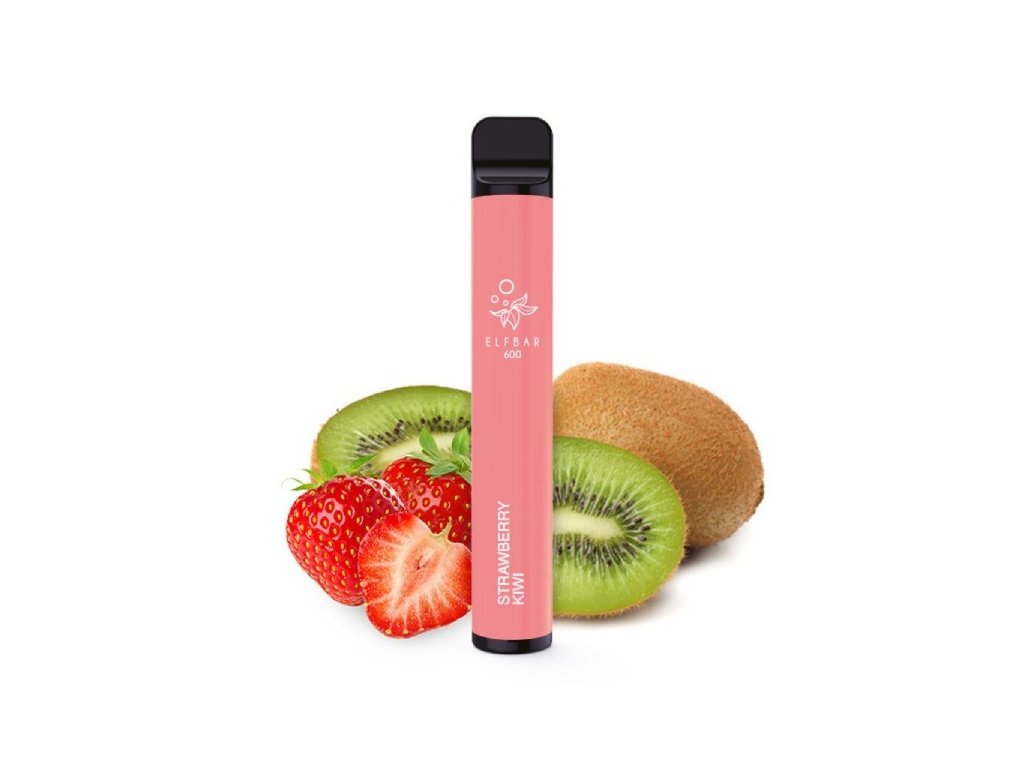 ᐉ Koupit Elf Bar 600 Jednorázová E Cigareta Strawberry Kiwi Nejlepší